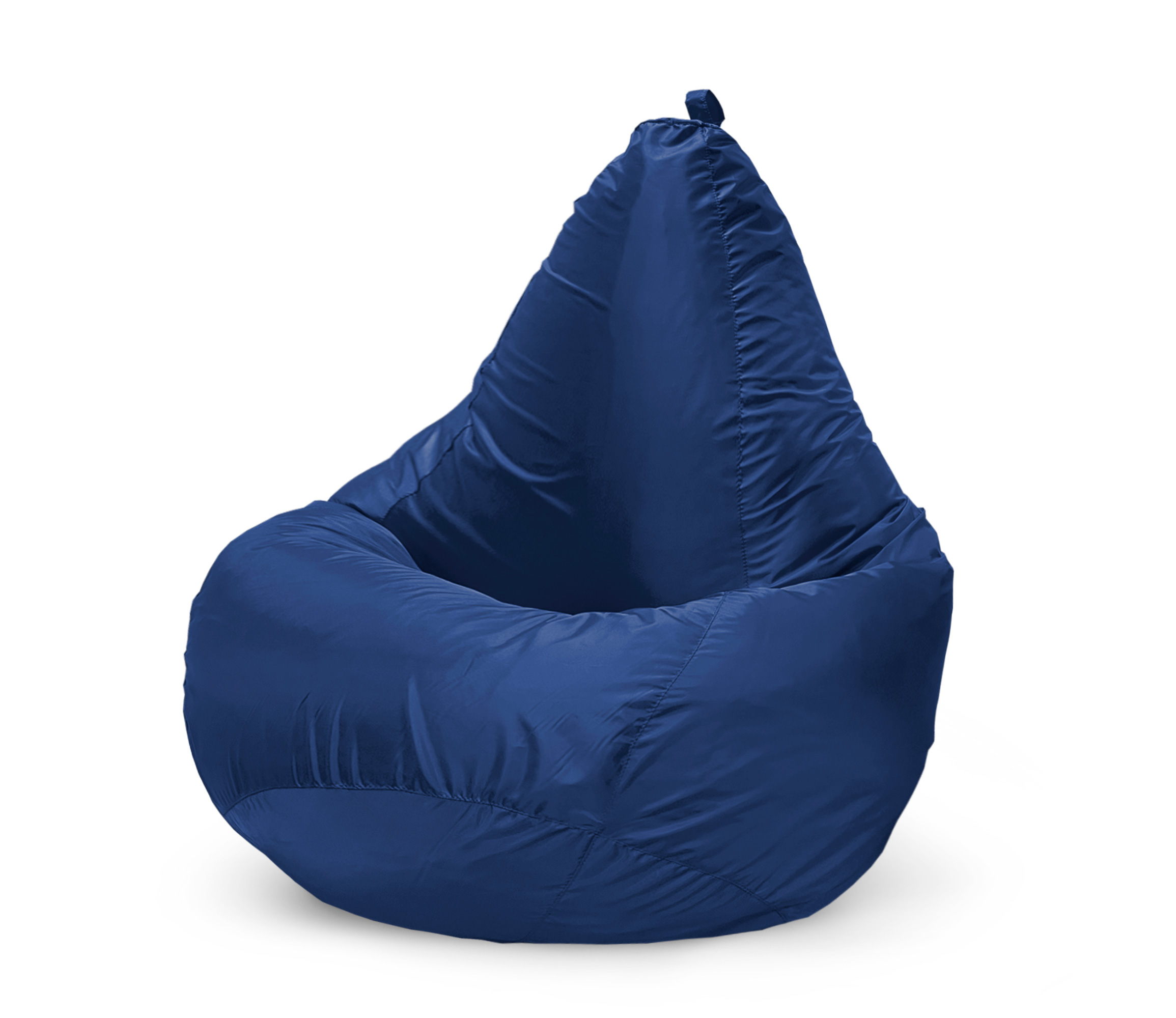 Кресло-мешок ONPUFF пуфик груша, размер XL, синий оксфорд