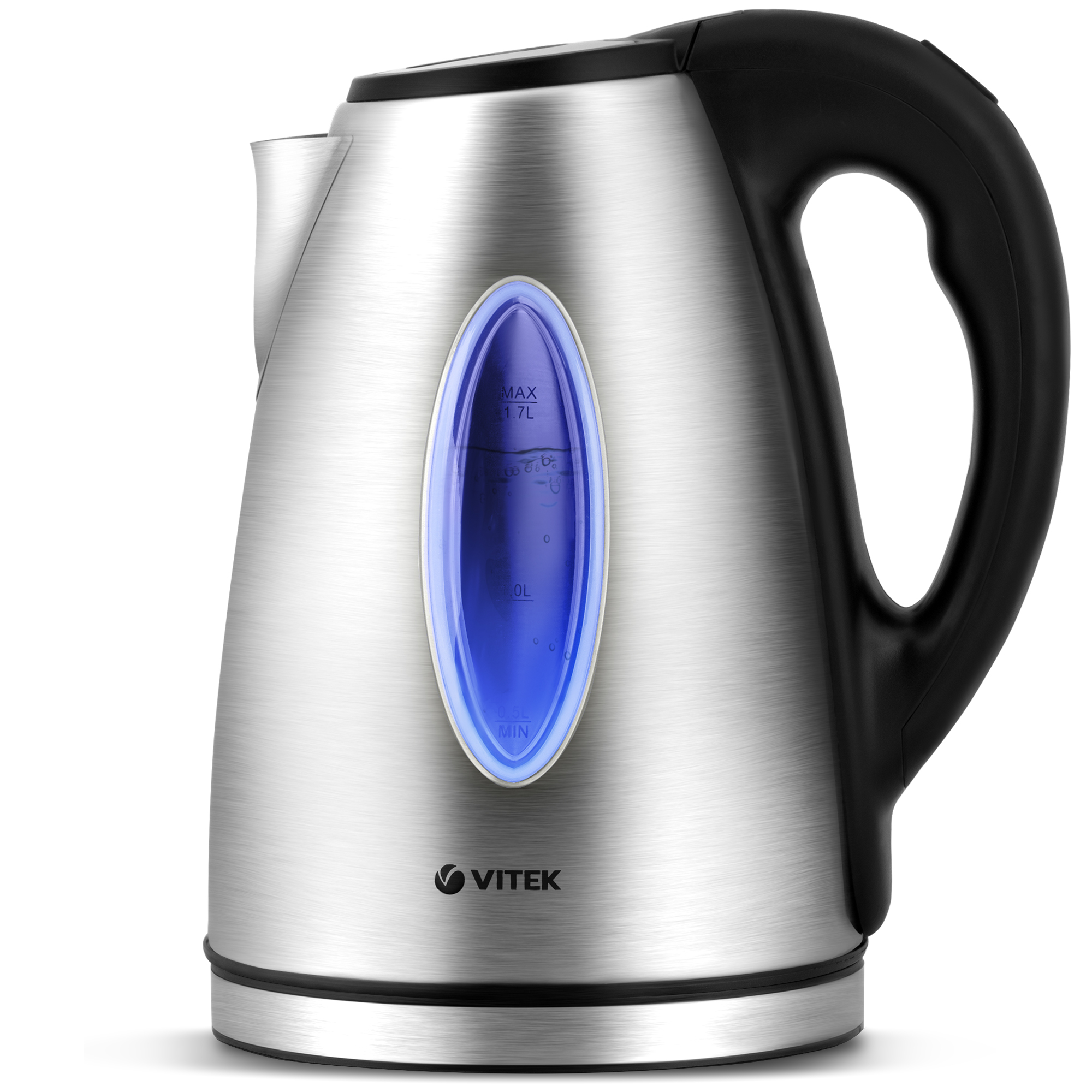 Чайник электрический VITEK VT-7019 17 л серебристый