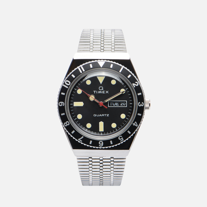 Наручные часы мужские Timex Q Diver TW2U61800_серебряный