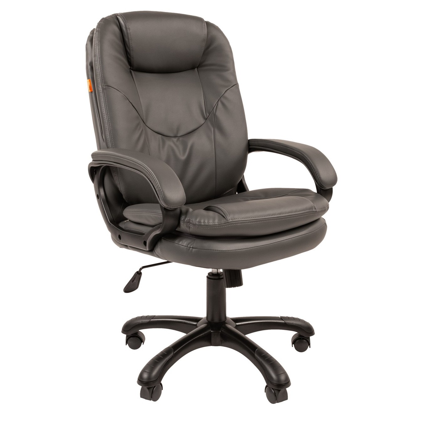 Компьютерное кресло Chairman 668 экокожа, серый