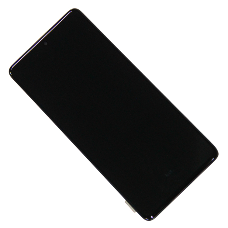 Дисплей для Samsung SM-A715F (Galaxy A71) модуль в сборе с тачскрином <черный> (ОЕМ)