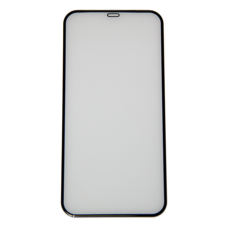Защитное стекло для iPhone 12 Pro Max (закаленное, полное покрытие 3D) <черный>