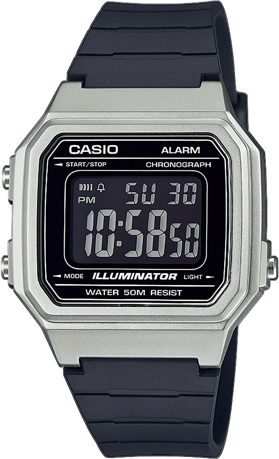 Наручные часы кварцевые мужские Casio Illuminator W-217HM