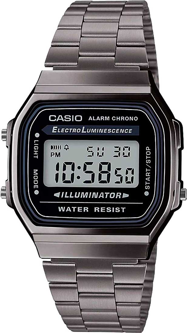 Наручные часы кварцевые мужские Casio Illuminator A168WEGG