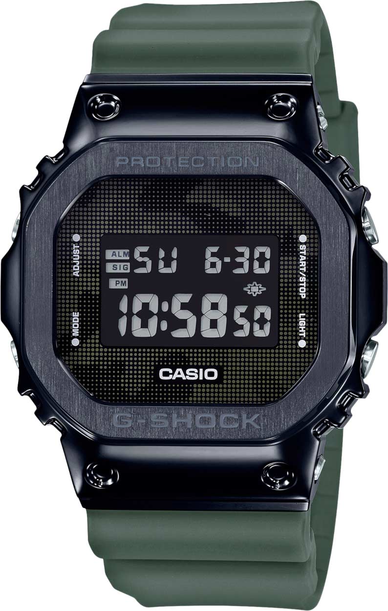 Наручные часы Casio G-SHOCK GM-5600B-3ER с хронографом