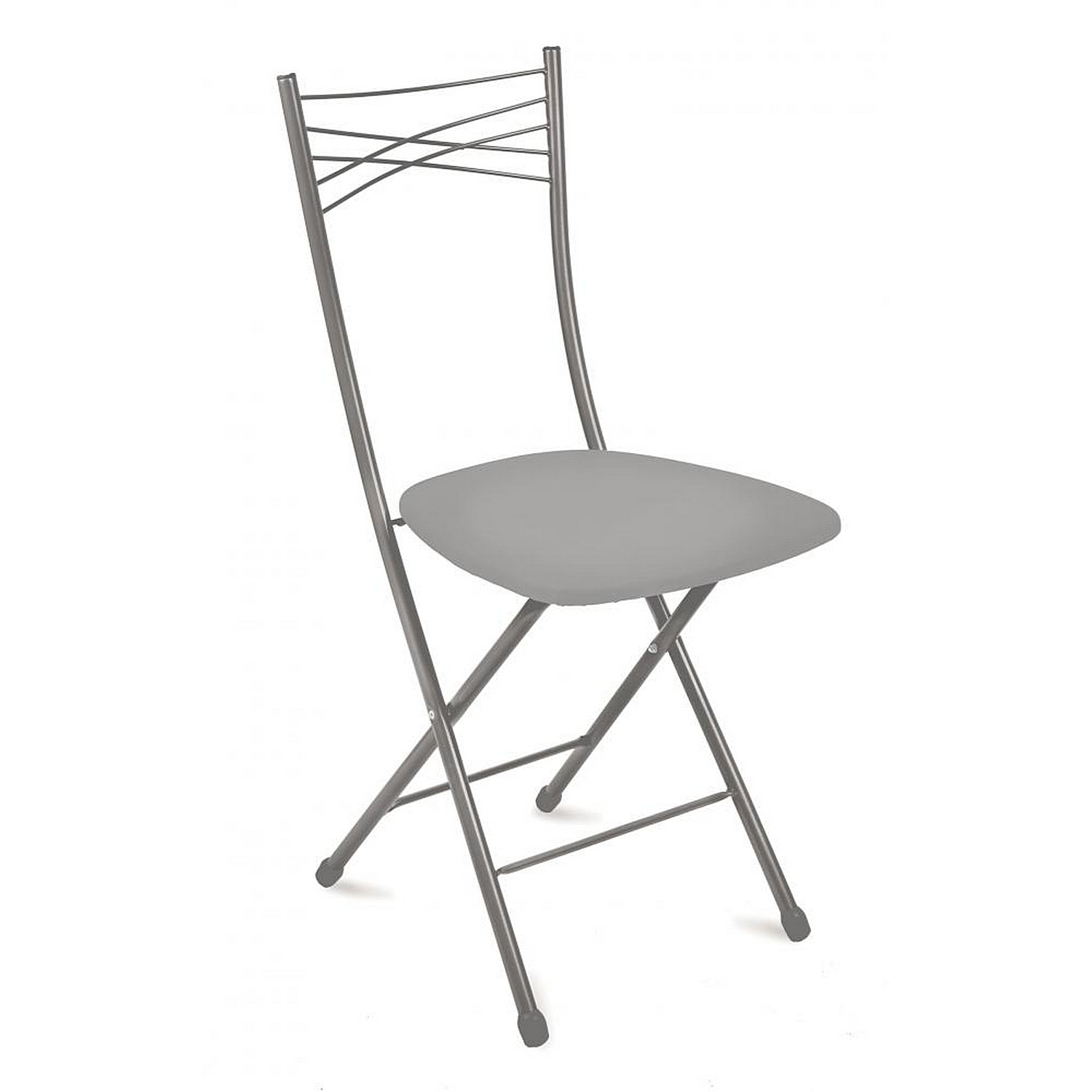 Складной стул со спинкой для кухни из экокожи Nika ССН1/7
