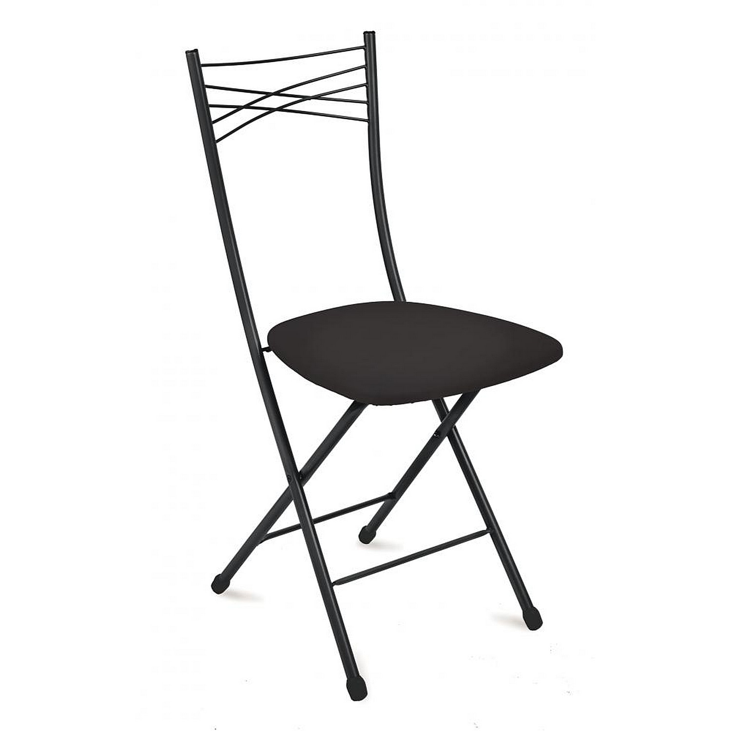 Складной стул со спинкой для кухни из экокожи Nika ССН1/8
