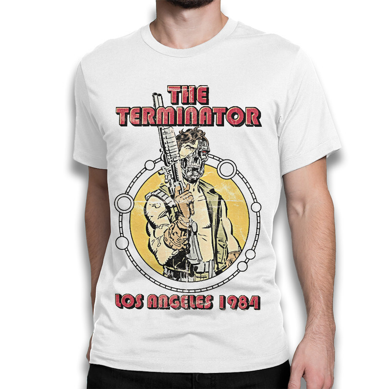 Футболка мужская DS Apparel Терминатор 1984 987351-2 белая M