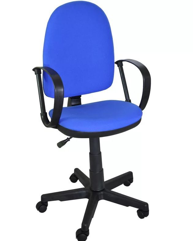 Офисное кресло OLSS кресло ПРЕСТИЖ синий В-10