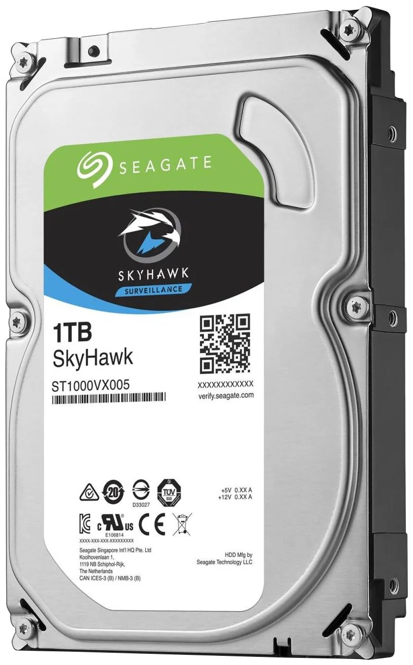 Жесткий диск SEAGATE SkyHawk 1 ТБ (ST1000VX005)
