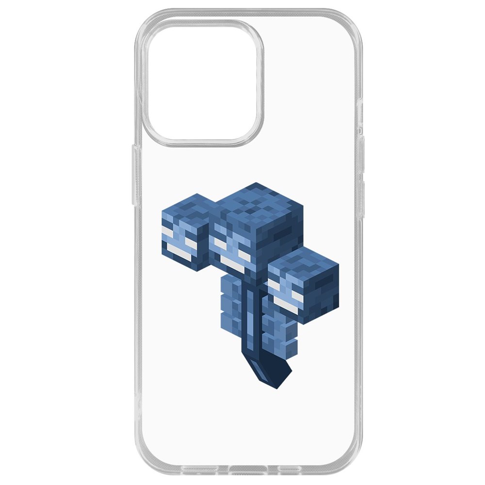 Чехол-накладка Krutoff Clear Case Minecraft-Иссушитель для iPhone 14 Pro Max
