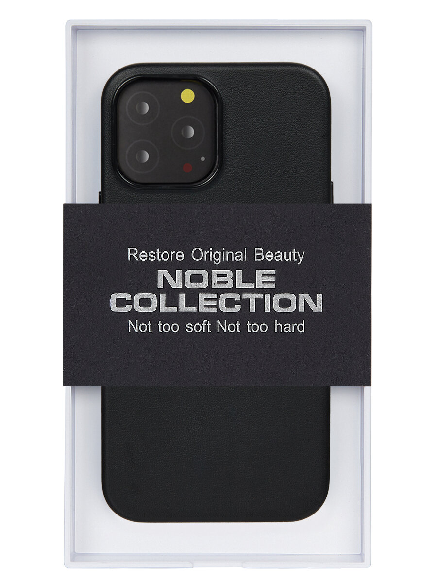 Чехол для iPhone 12 Pro Noble Collection - Чёрный