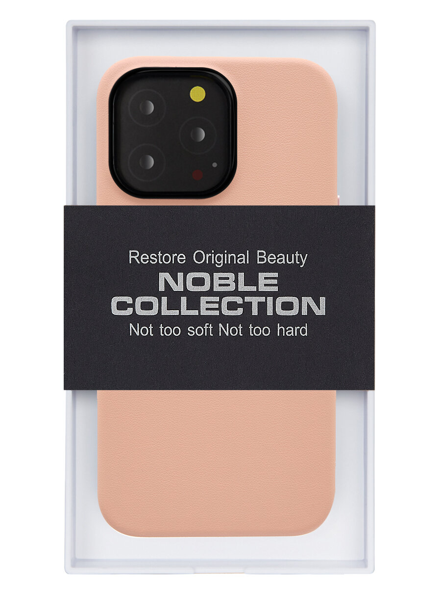 Чехол для iPhone 14 Plus Noble Collection - Розовый