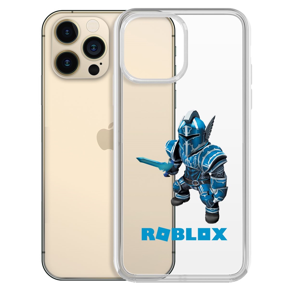 Чехол-накладка Krutoff Clear Case Roblox-Рыцарь Алар для iPhone 13 Pro Max