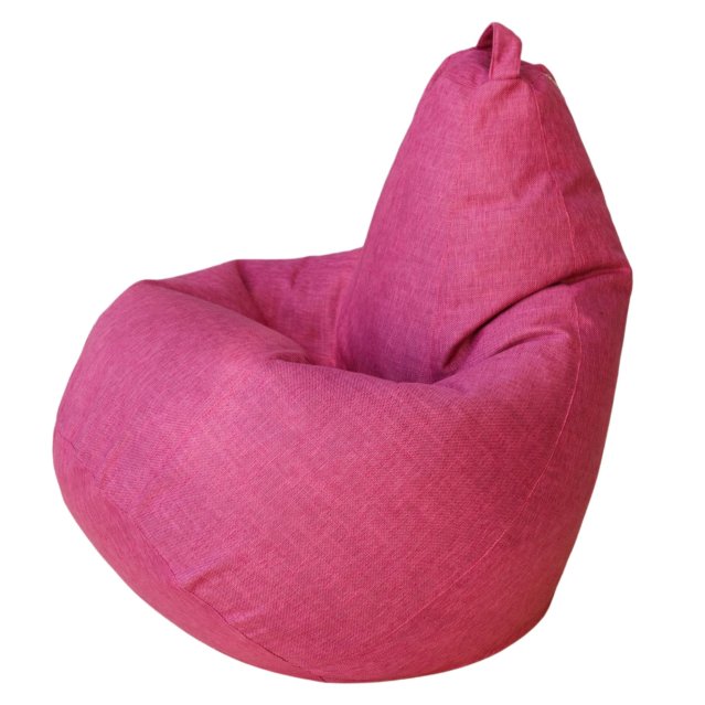 Кресло Мешок Груша Розовая Рогожка 3XL, Классический