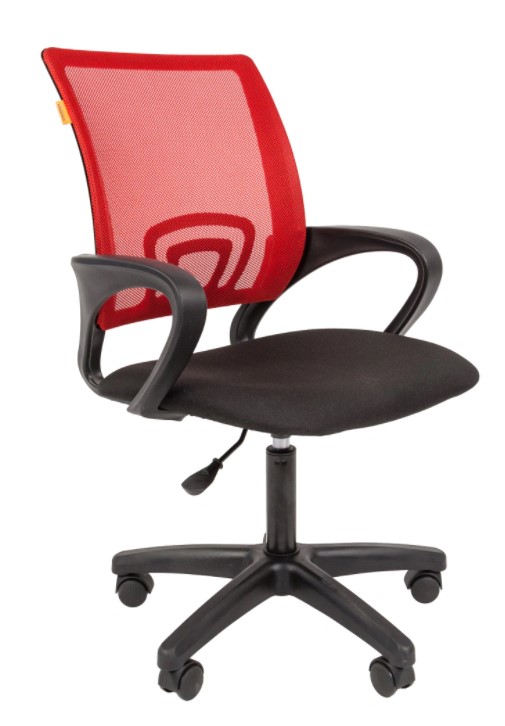 Офисное кресло Chairman 696  LT  Россия     TW красный (7024141)