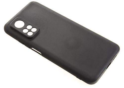 Силиконовый чехол TPU Case матовый Xiaomi Mi 10T черный