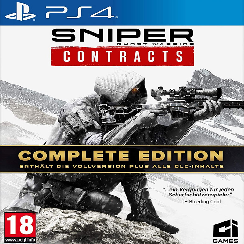 PlayStation Игра Sniper: Ghost Warrior Contracts.Complete Edition (русские субтитры) (PS4)