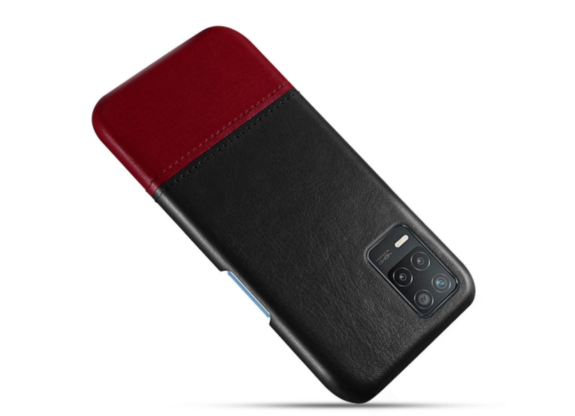 Чехол-накладка MyPads для Realme Narzo 30 4G черно-красный