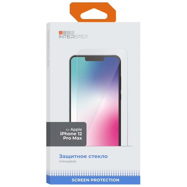 Защитное стекло InterStep для iPhone 12 Pro Max