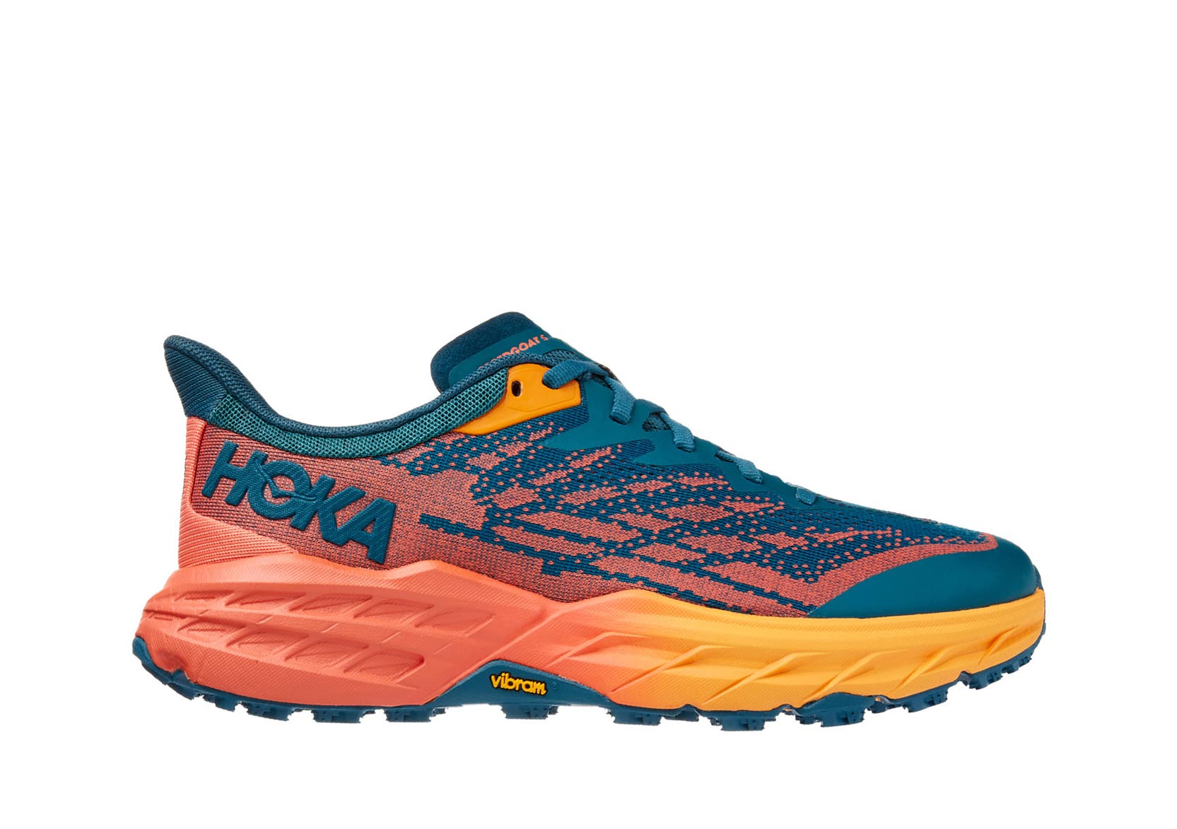 Кроссовки женские Hoka Bccml оранжевые 8.5 US
