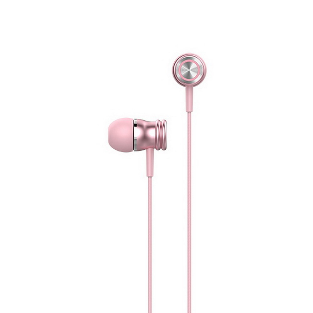 Наушники Havit Audio series-Wired earphone E303P Pink
