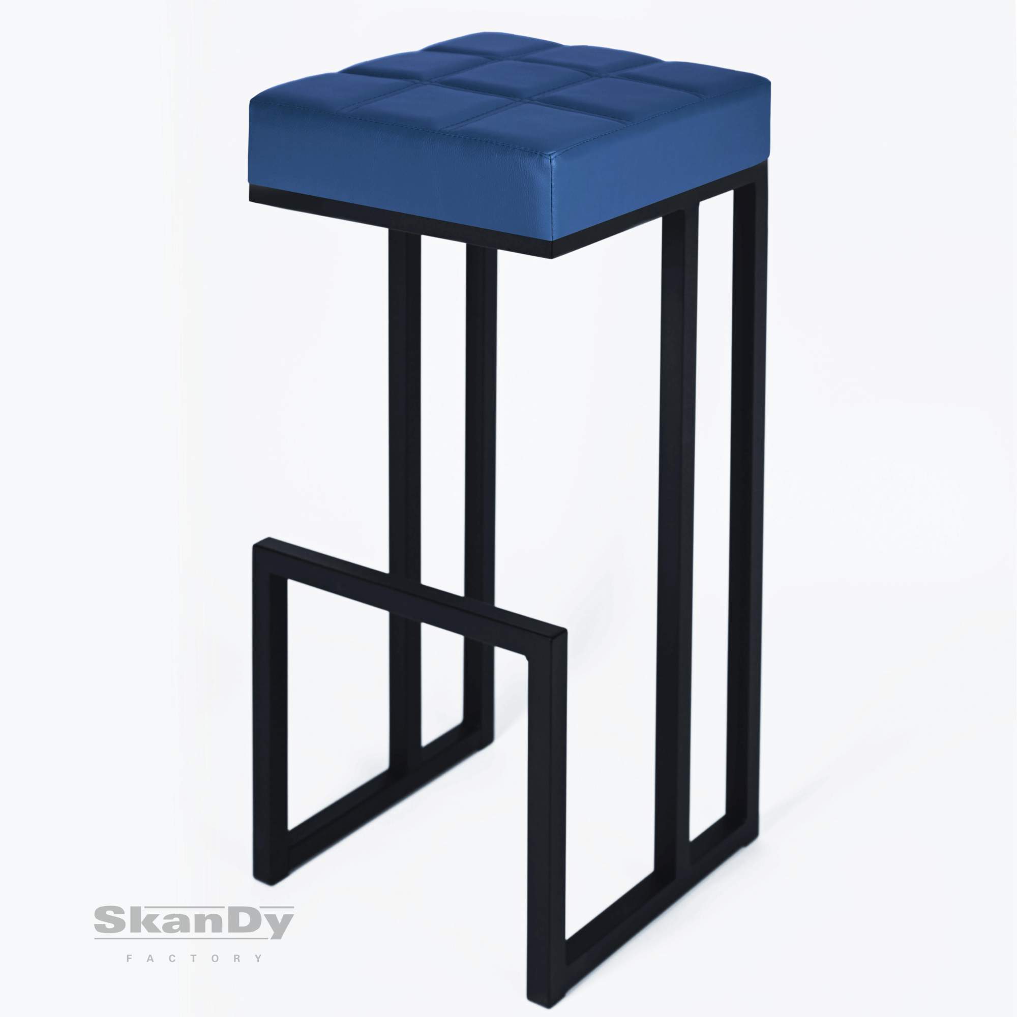 Барный стул SkanDy Factory Джаз, 81 см, синий