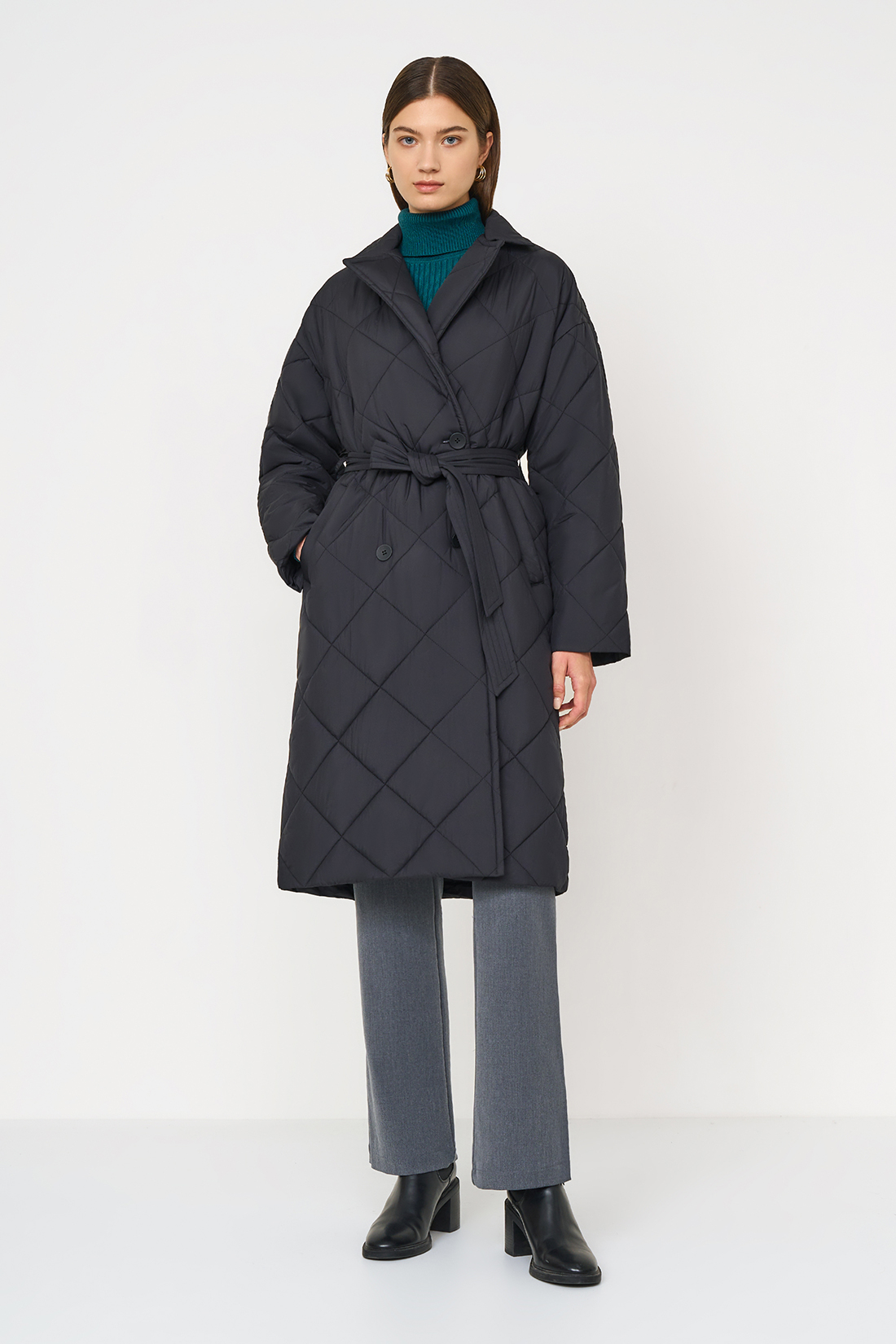 Пальто женское Baon B0523509 черное L