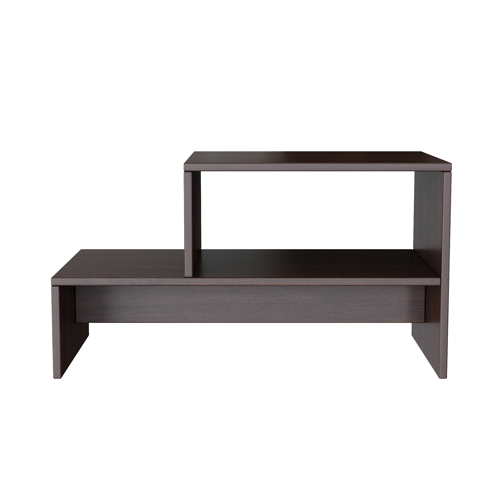 Журнальный столик Ластра Сканди, темно-коричневый Венге, 40х40х75 см