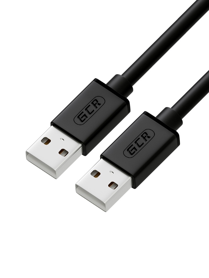 Кабель GCR USB AM-AM M-M 3м GCR-UM2M-BB2S-3.0m