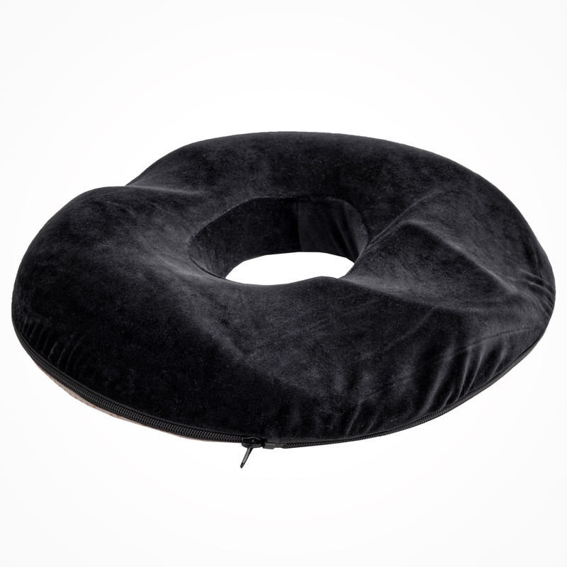 Подушка ортопедическая круглой формы для сидения Mvita PLW 002 черный
