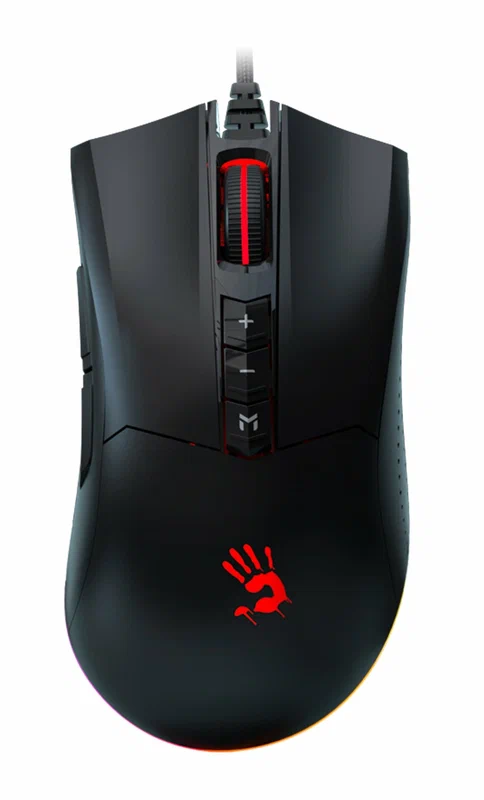 Проводная игровая мышь A4Tech Bloody ES9 черный