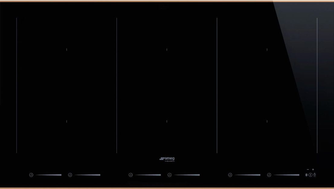 Встраиваемая варочная панель электрическая Smeg SIM6964R черный
