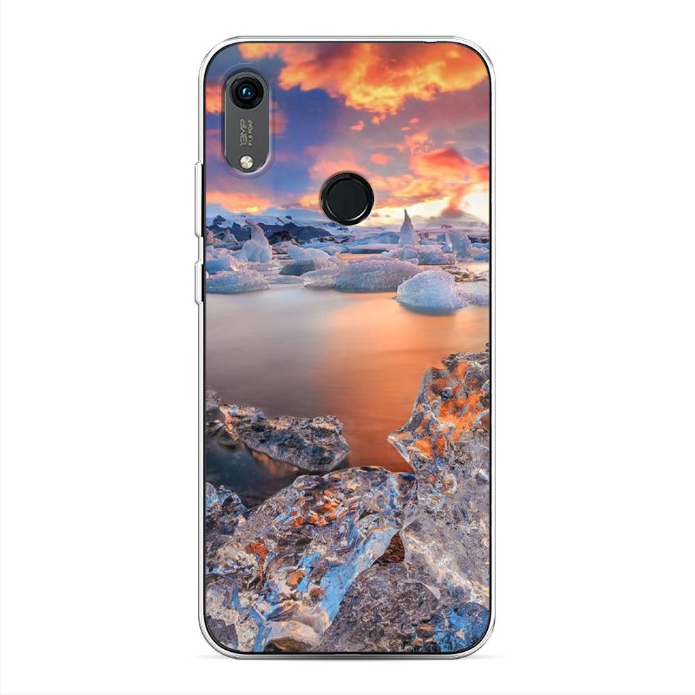 Чехол на Huawei Y6 2019 "Ледники"