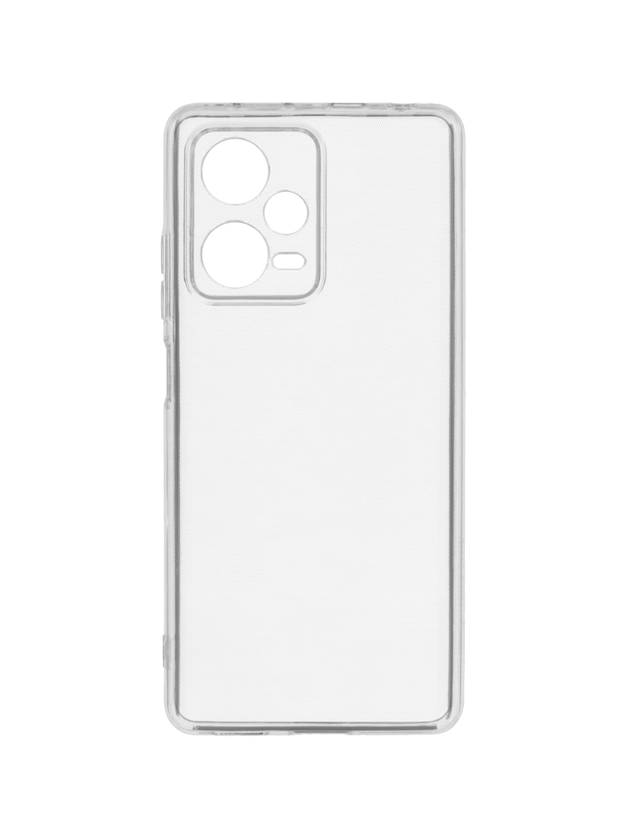 Чехол накладка для Xiaomi Redmi Note 12 Pro Plus 5G прозрачный, с защитой камеры