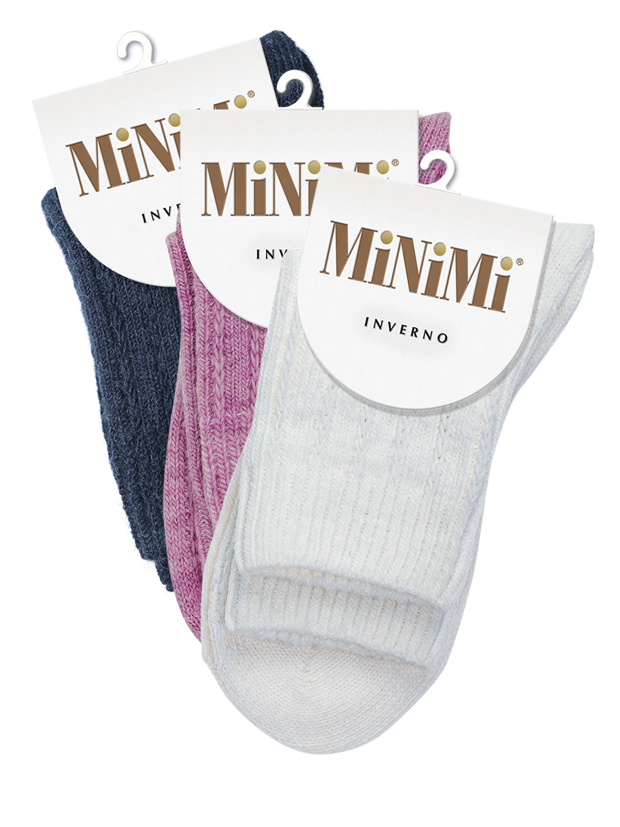 Комплект носков женских Minimi Basic SNL-475311 разноцветных 35-38