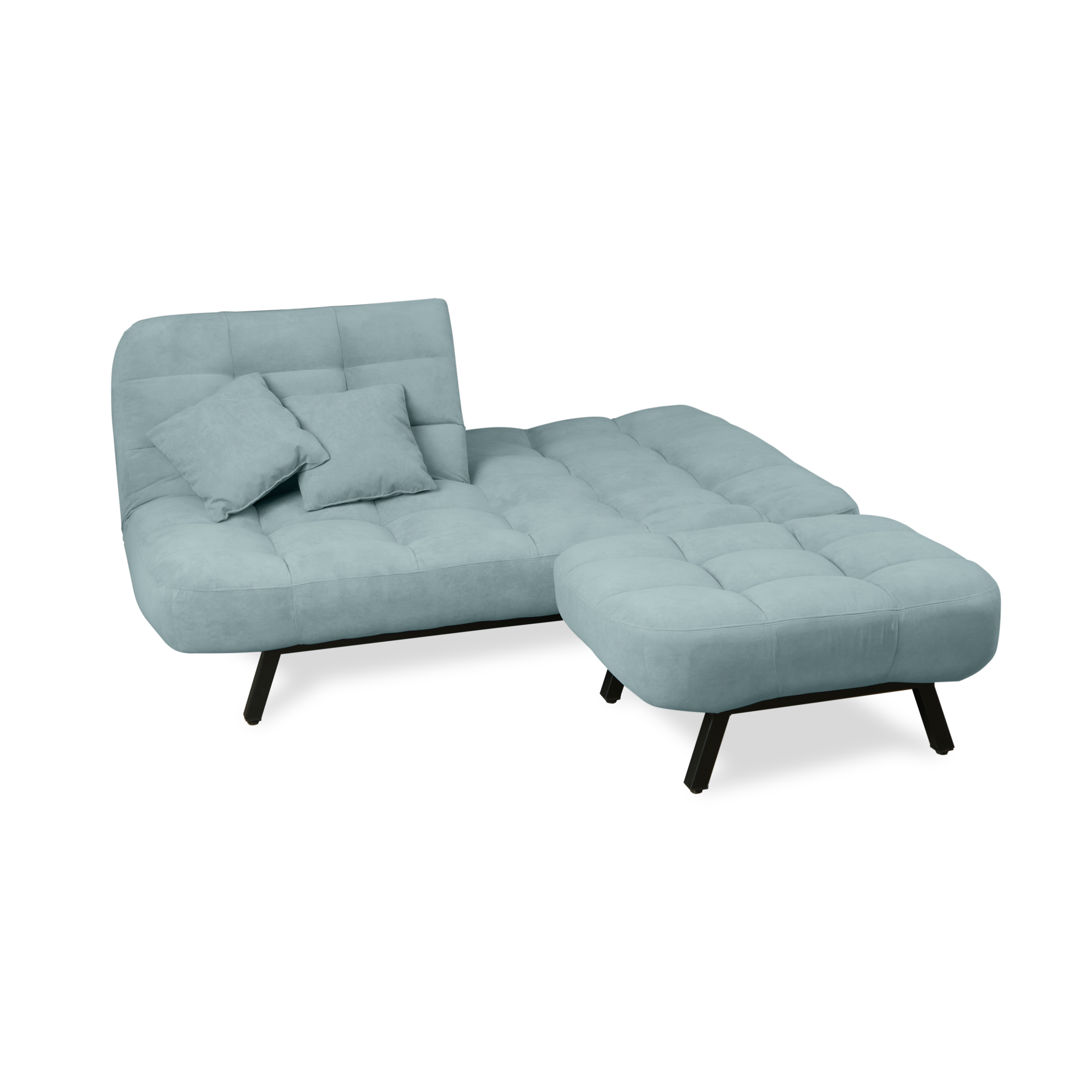 Комплект мягкой мебели BRENDOSS Абри диван и пуф мятный