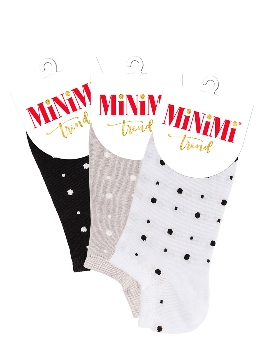 Комплект носков женских Minimi Basic SNL-514519 разноцветных 39-41