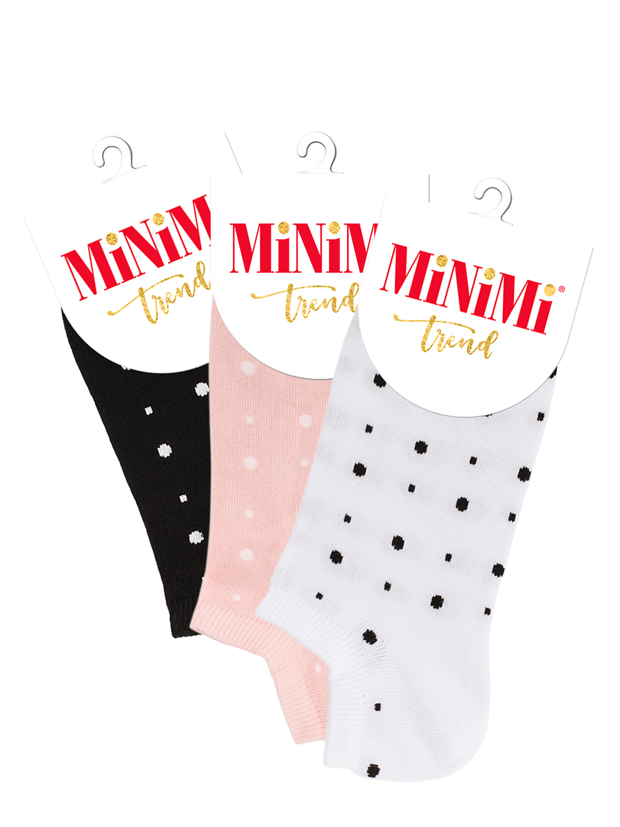 Комплект носков женских Minimi Basic SNL-514519 разноцветных 35-38