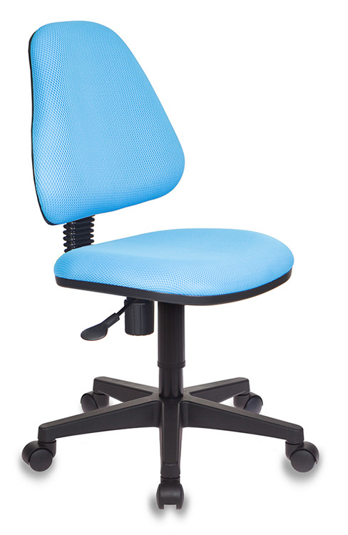 Кресло компьютерное Бюрократ KD-4/TW-55 голубой TW-55 Эксклюзив HOFF