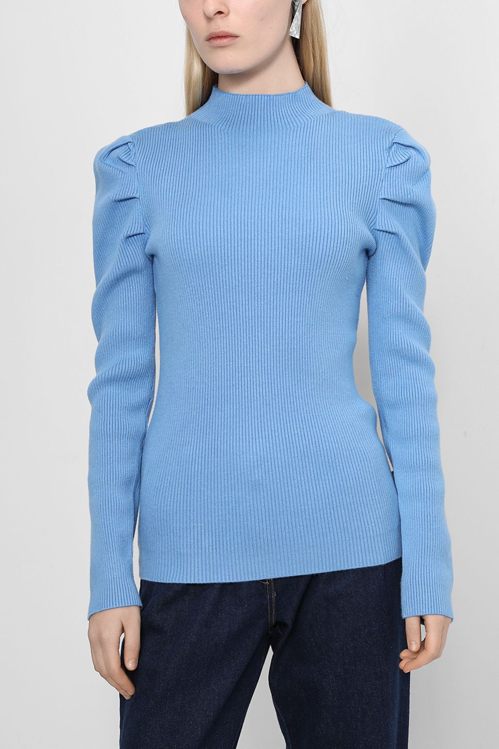 Джемпер женский Silvian Heach PGA22191LU синий S