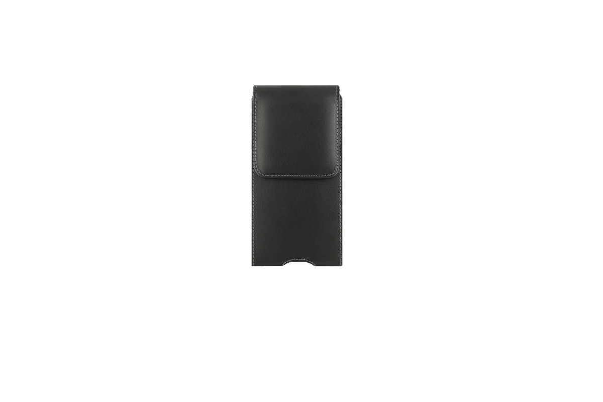 Чехол- кобура на ремень для смартфона 4.5", вертикальный, черный