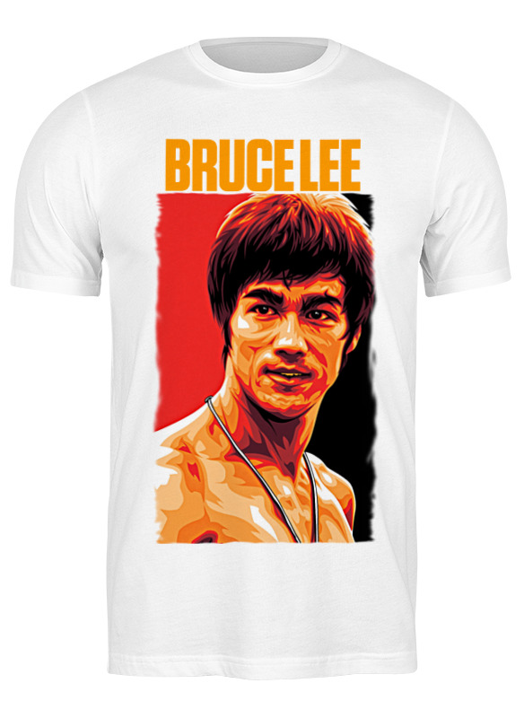 Футболка мужская Printio Bruce lee белая 2XL