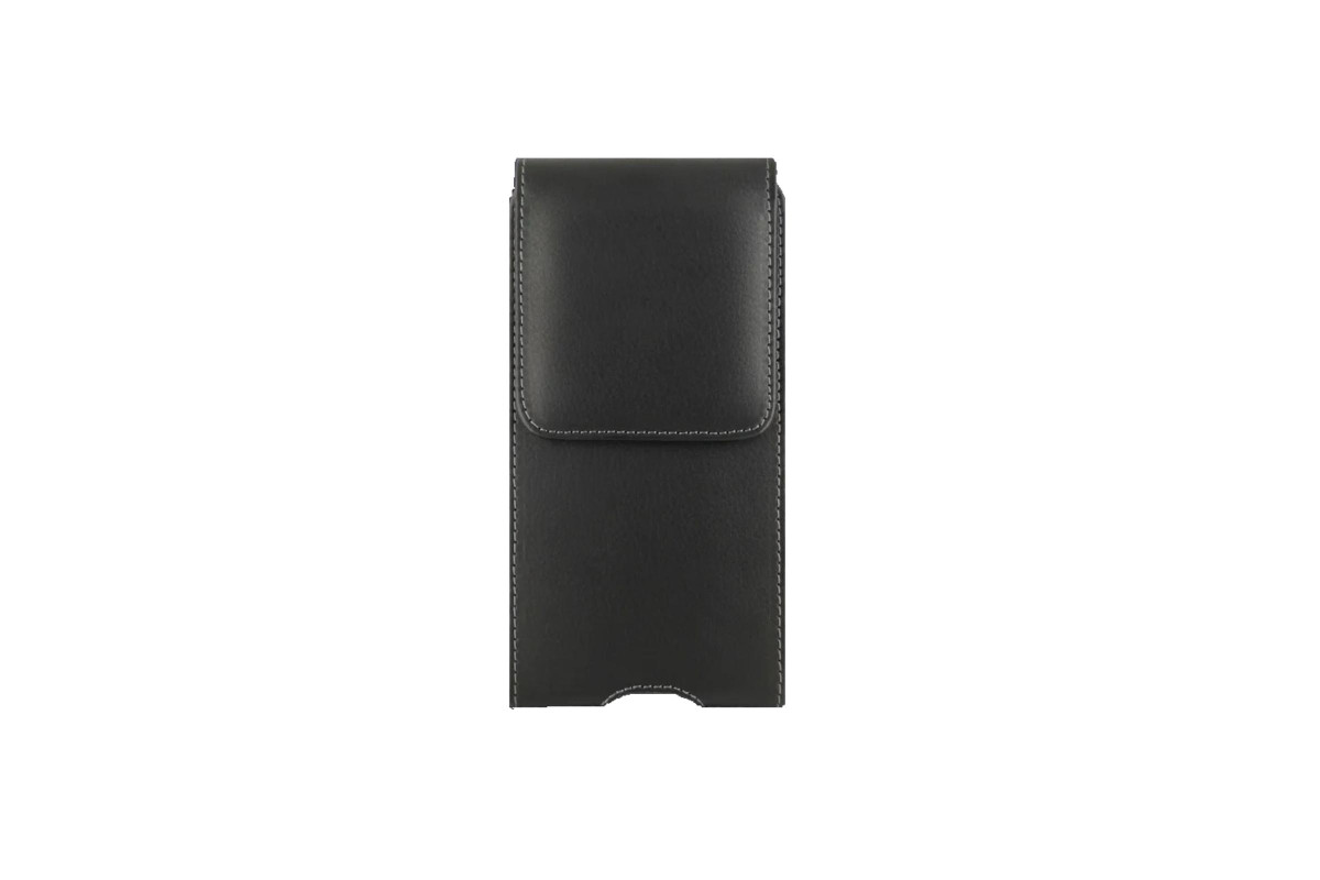 Чехол- кобура на ремень для смартфона 5.0", вертикальный, черный
