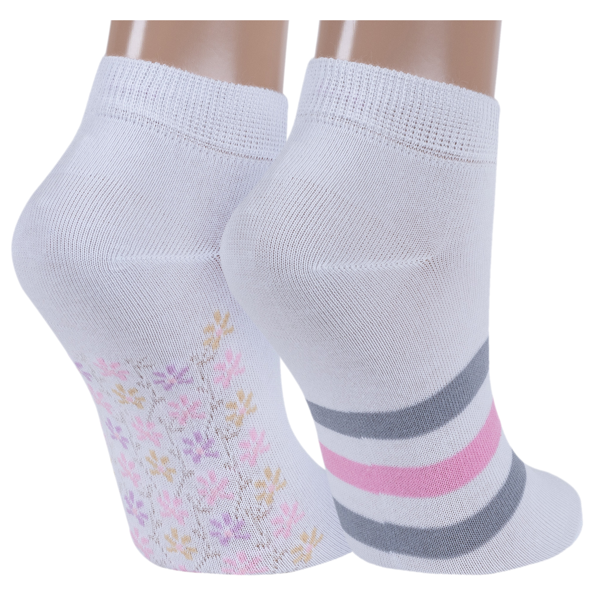 Комплект носков женских Брестский чулочный комбинат 2-14С1101 белых 23
