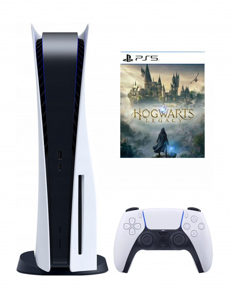 Игровая приставка Sony PlayStation 5 (3-ревизия)+Hogwarts