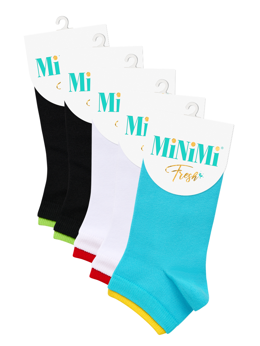 Комплект носков женских Minimi Basic SNL-533740 разноцветных 35-38