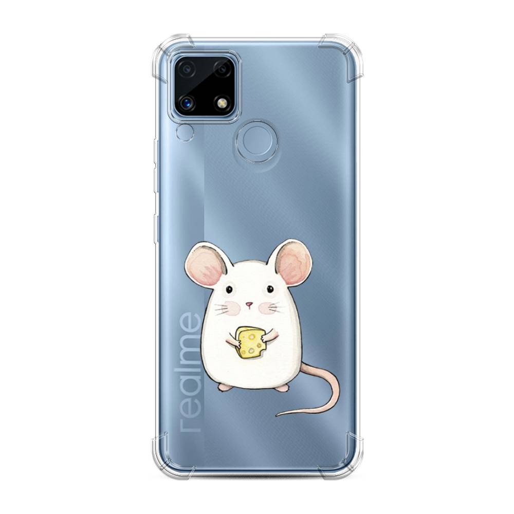 Чехол Awog на Realme C25/C25s "Мышка"