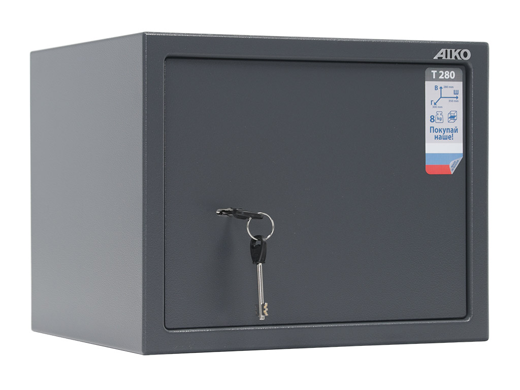Мебельный сейф для денег и ценностей AIKO T-280 KL