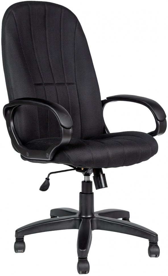 Компьютерное кресло Евростиль Вега Ультра SOFT офисное, обивка ткань/сетка, цвет черный